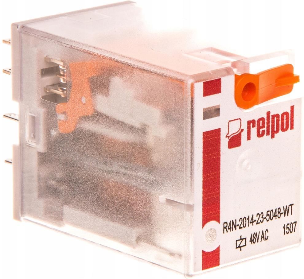 Relpol Przekaźnik Przemysłowy 4P 48V Ac Agni R4N-2014-23-5048-Wt ...