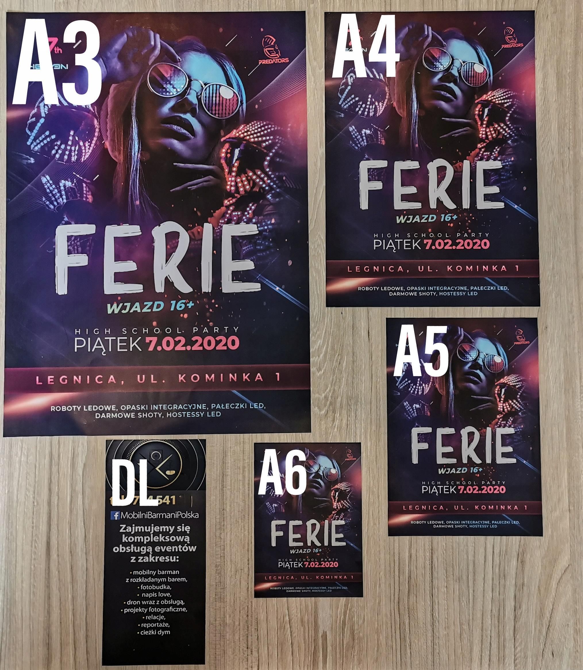 135G Ulotki Ulotka A6 1000 Dl 750 A5 500 A4 250szt. - Ceny i opinie - Ceneo.pl