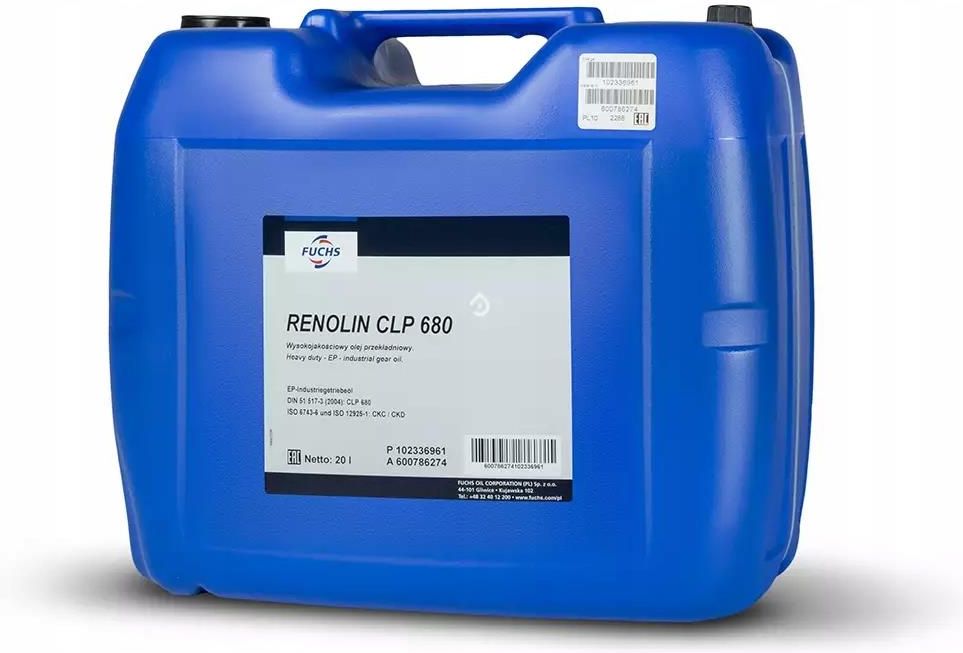 Fuchs Renolin Clp 680 20L - Opinie i ceny na Ceneo.pl