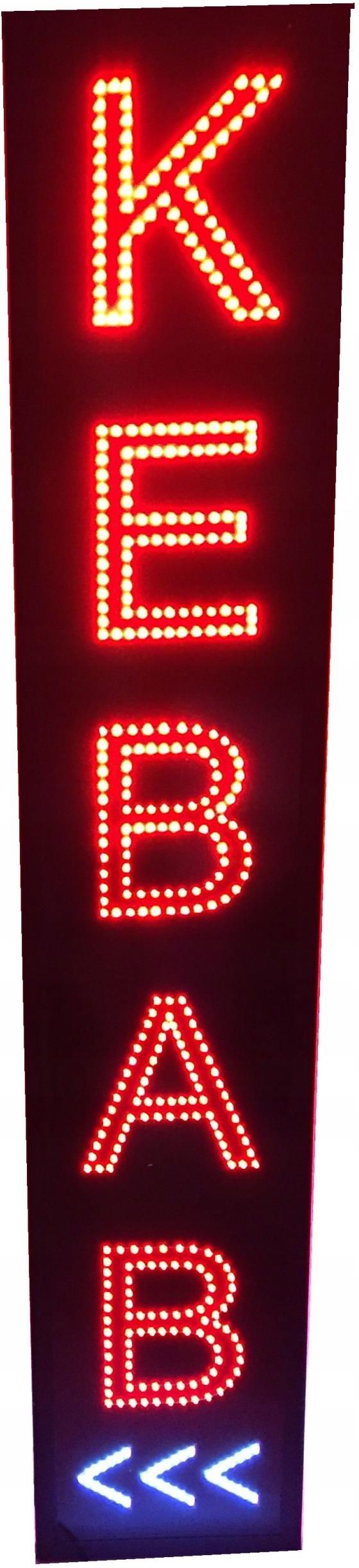 Reklama Szyld Led Kebab 161X31cm Neon 230V - Ceny i opinie - Ceneo.pl