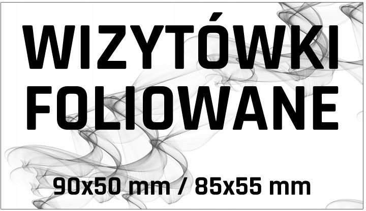 Wizytówki Soft Touch Vip Foliowane 250szt. Folia - Ceny i opinie - Ceneo.pl