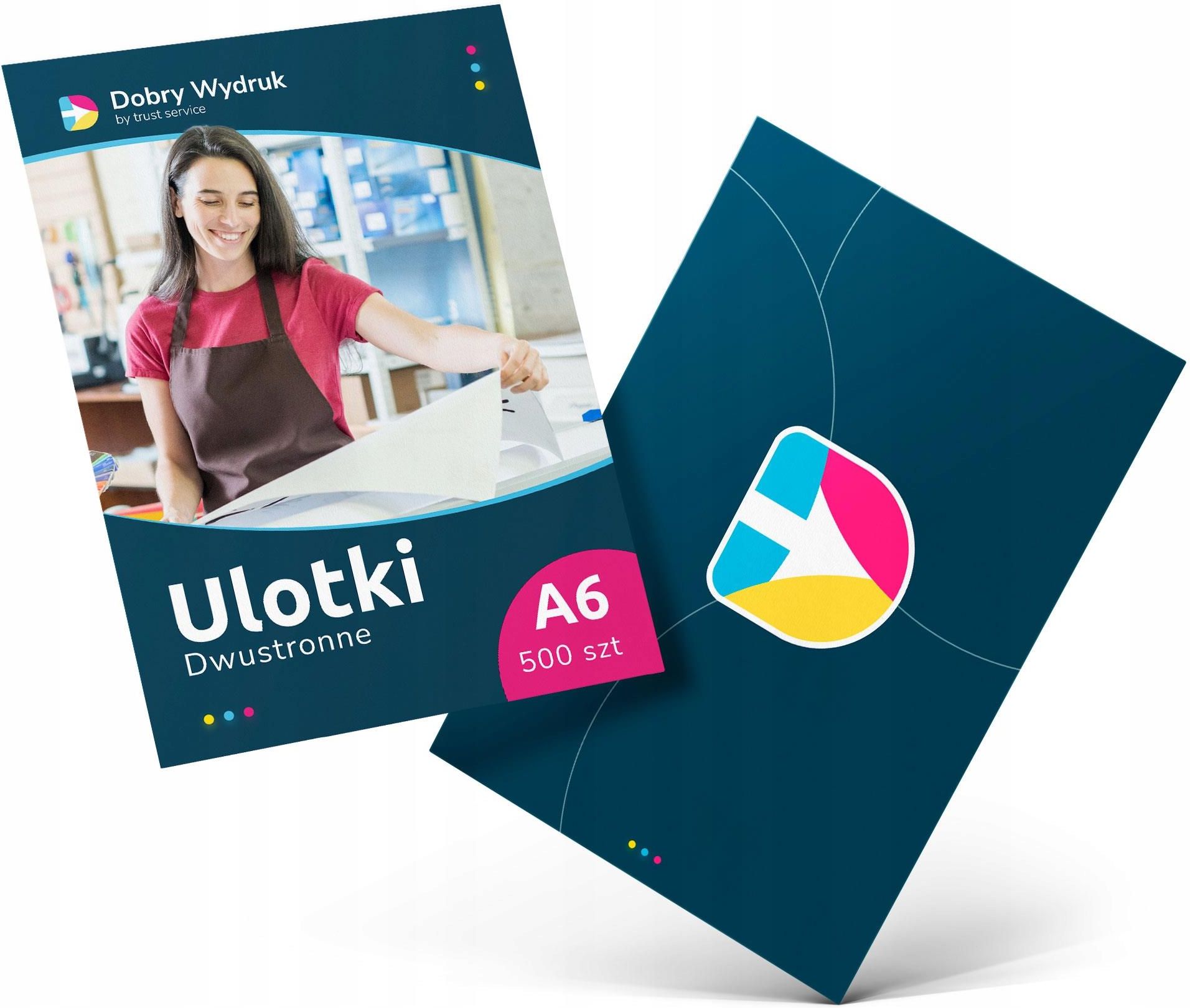 Ulotki Premium A6 500szt. Papier Satyna 200 G. - Ceny i opinie - Ceneo.pl