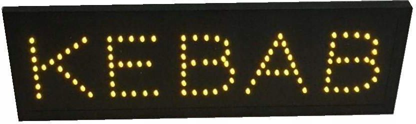 Reklama Diodowa Kebab 75X20cm Zewnętrzna Neon - Ceny i opinie - Ceneo.pl