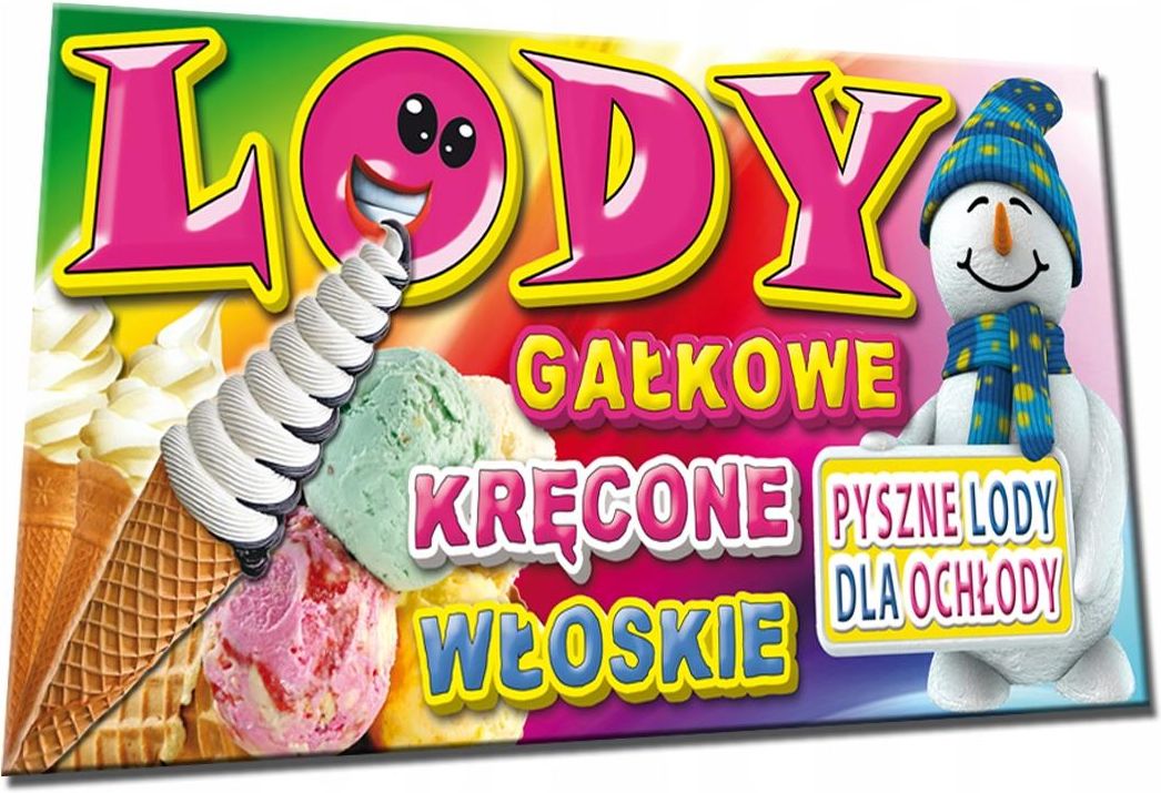 Czarmax Baner 2X1 Lody Gałkowe Kręcone Włoskie Mix Reklama - Ceny i ...
