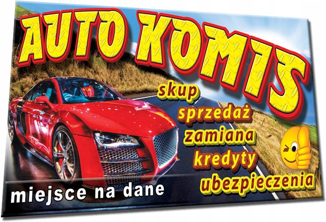 Czarmax Baner 2X1M Auto Komis Samochodowy Handel Serwis - Ceny i opinie ...