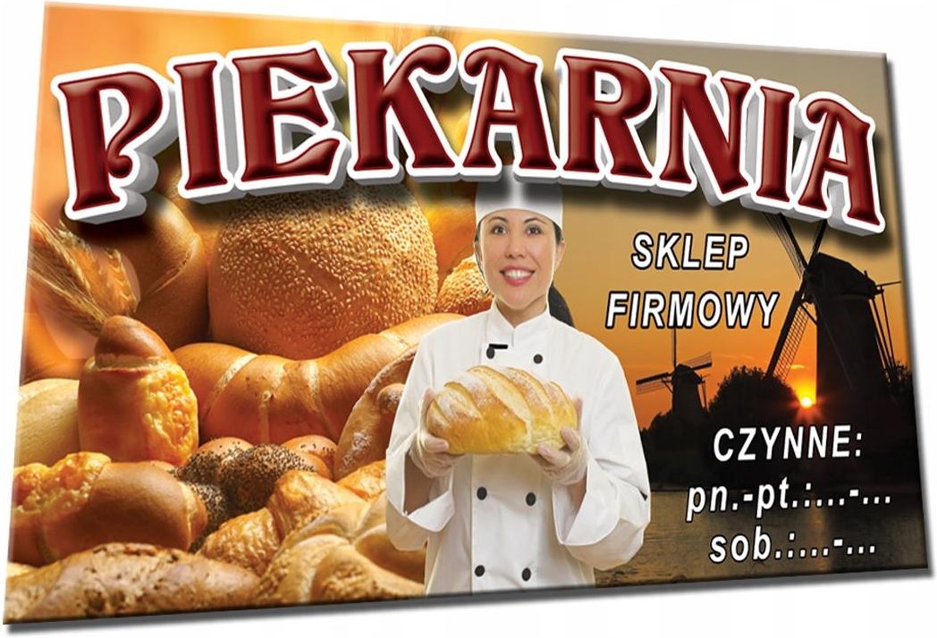 Czarmax Baner 2X1 Piekarnia Chleb Cukiernia Bułki Wypiek - Ceny i ...