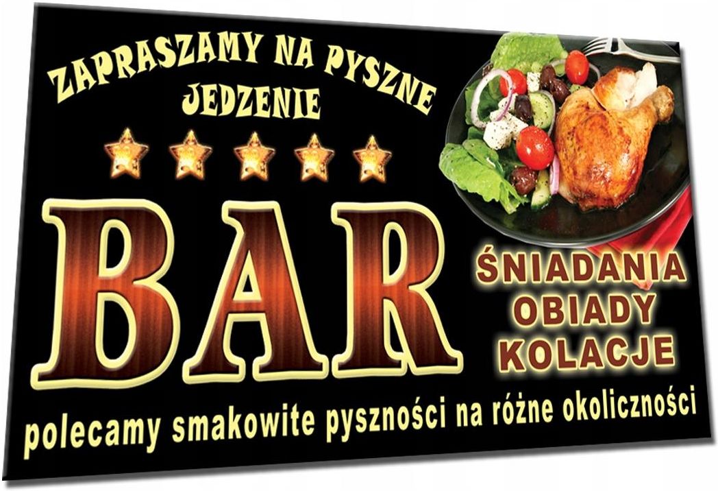 Czarmax Baner Restauracja Bar Wyposażenie Obiad Catering - Ceny i ...