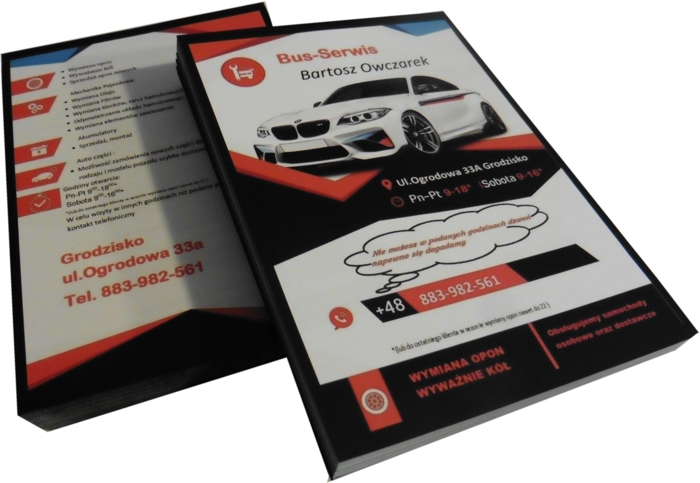 Ulotki Dwustronne A6 Ulotka Kreda Błysk 1000szt. - Ceny i opinie - Ceneo.pl