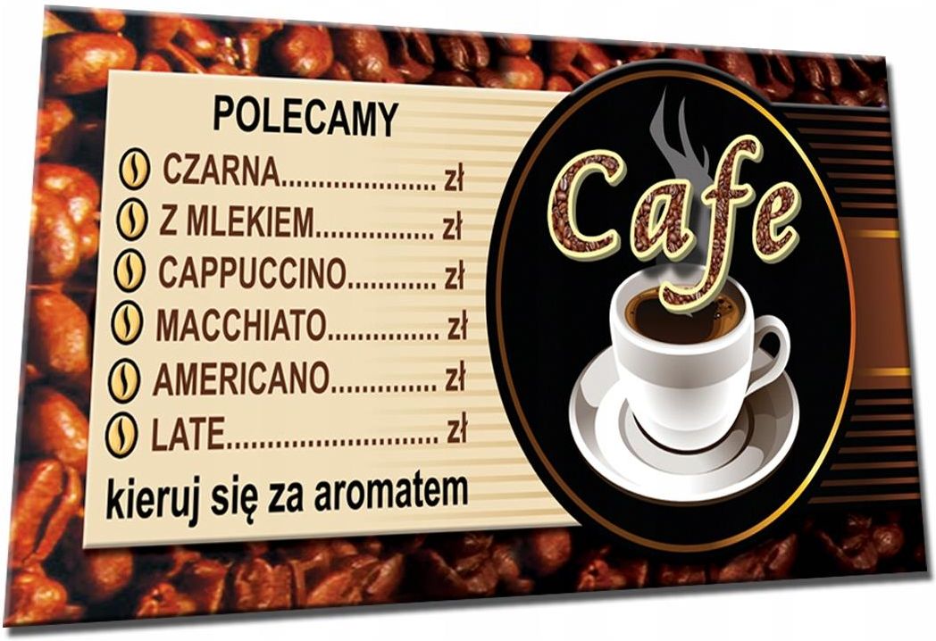 Czarmax Baner 2X1 Kawiarnia Cefe Bar Kawa Wyposażenie - Ceny i opinie ...