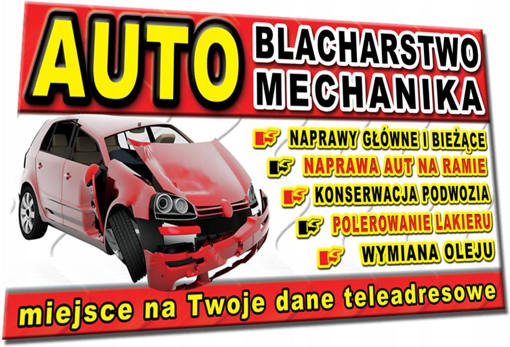 Czarmax Baner Blacharstwo Lakiernictwo Auto Serwis Naprawa - Ceny i opinie - Ceneo.pl