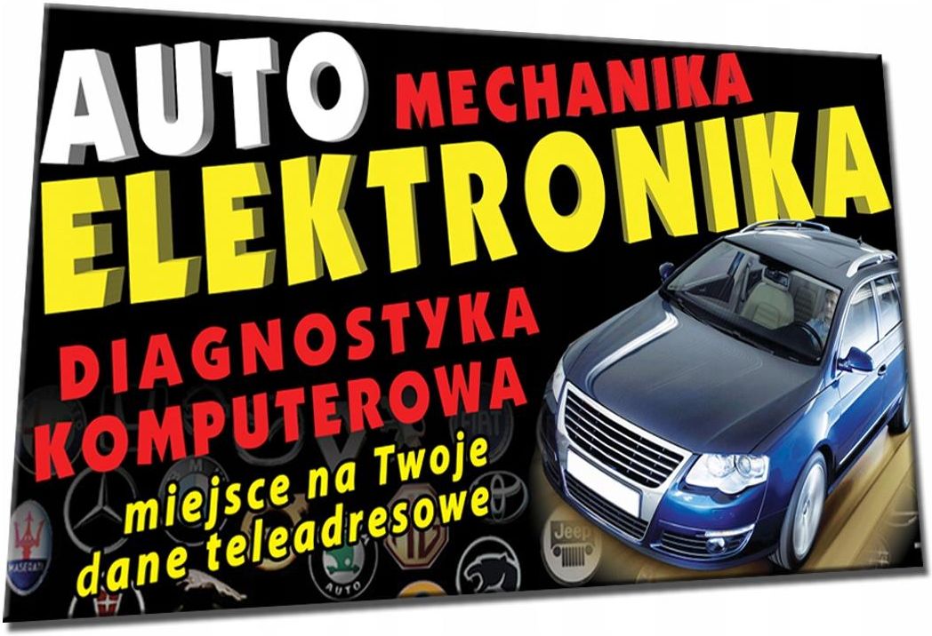 Czarmax Baner Reklama Auto Elektronika Serwis Mechanika Gt - Ceny i ...