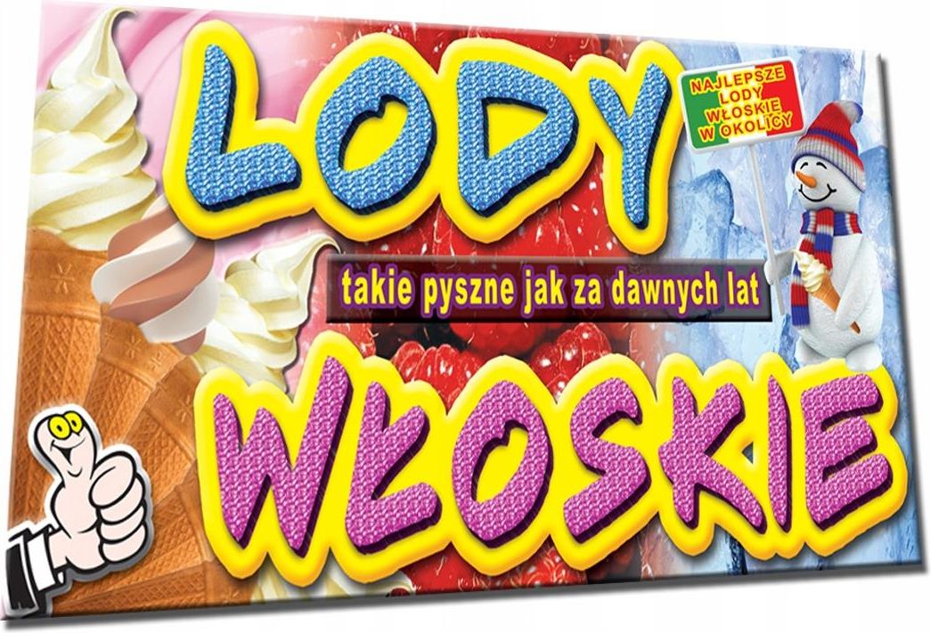 Czarmax Baner 2X1 Lody Włoskie Takie Jak Za Dawnych Lat - Ceny i opinie ...