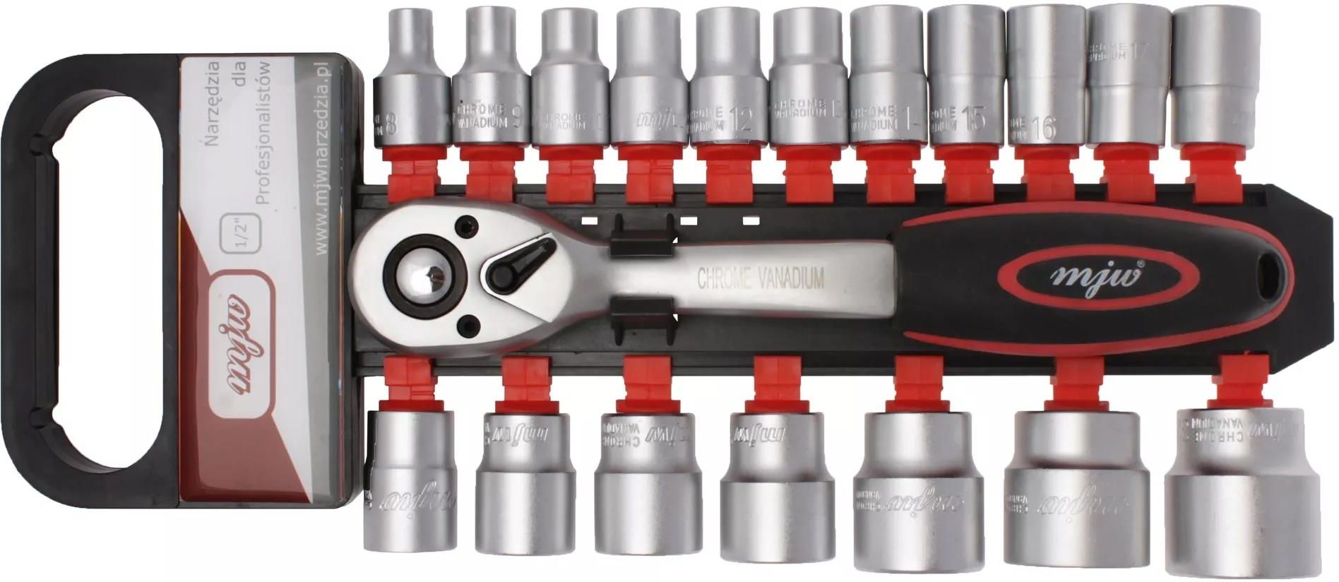 Mjw Zestaw Nasadek 1/2 6-Kąt Z Grzechotką 9201 - Opinie i ceny na Ceneo.pl