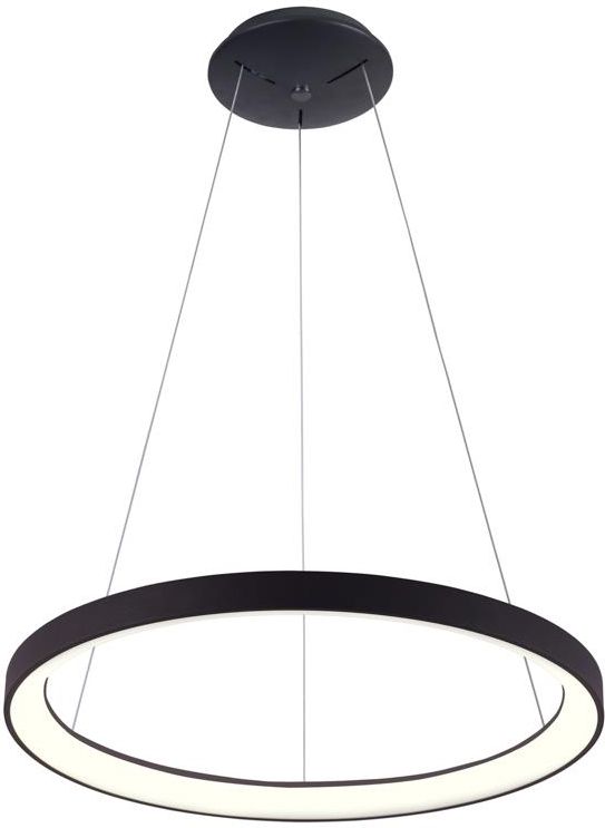 Italux - Lampa Wisząca Vico Led 38W 3000/4000K Czarny/Biały Pnd-53675 ...