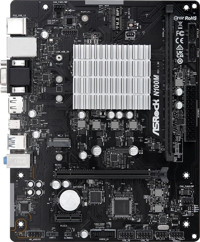 Płyta główna PC Asrock N100M NA (zintegrowany procesor) micro ATX ...