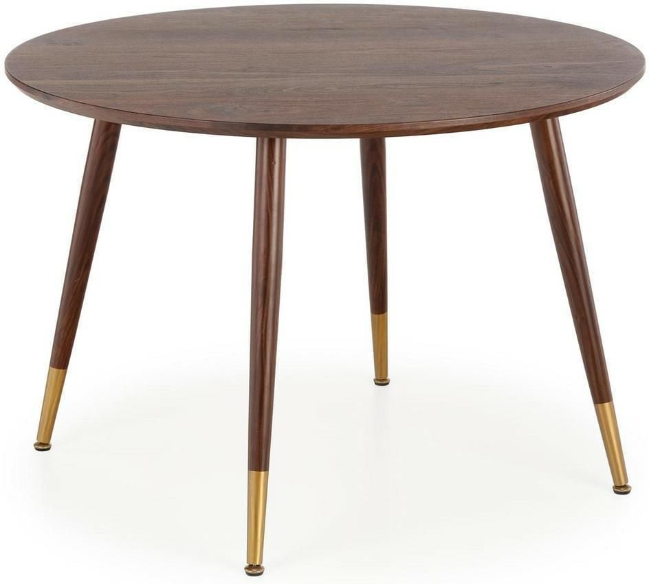 Stół Nicode orzech/złoty - Opinie i atrakcyjne ceny na Ceneo.pl