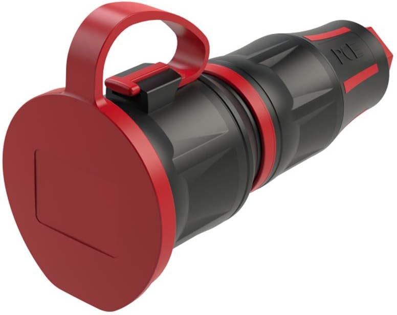 Pce Polska Gniazdo Przenośne Jednofazowe Gumowe 10/16A 2 P+Z Top Taurus ...