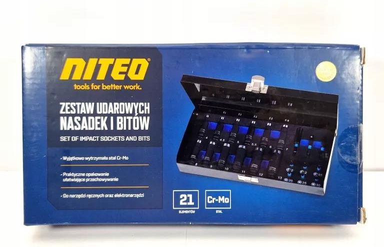 Niteo Tools Niteo- Zestaw Udarowych Nasadek I Bitów ISSO23023 - Opinie ...