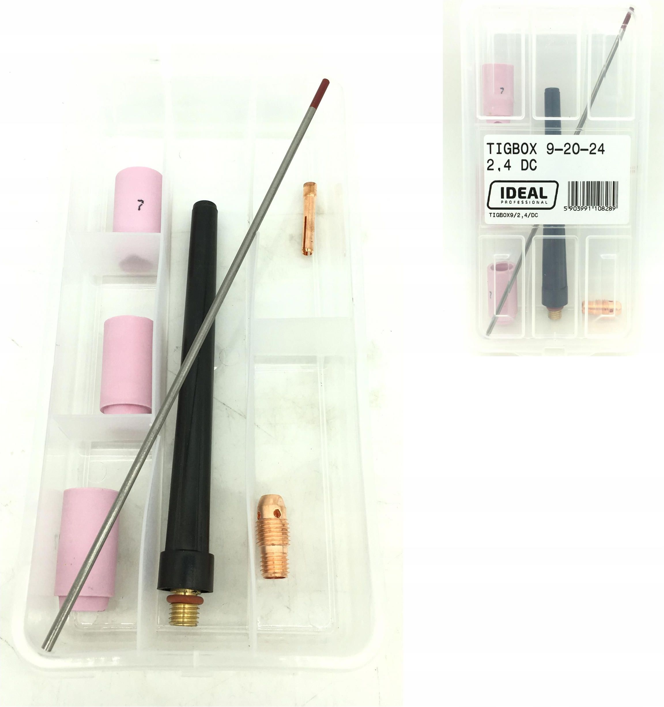 Ideal Zestaw Startowy Tig Akcesoria Uchwyt 2,4 Dc Tigbox924Dc - Opinie i ceny na Ceneo.pl