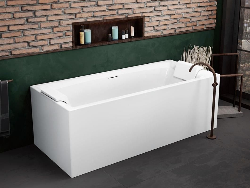 Wanna Riho Still Square Plug&Play Back2Wall 170x75 B100063005 - Opinie ...