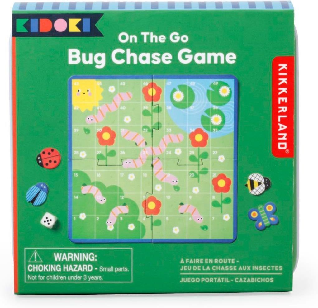 Kikkerland On The Go Bug Chase - Gra dla dziecka - Ceny i opinie - Ceneo.pl