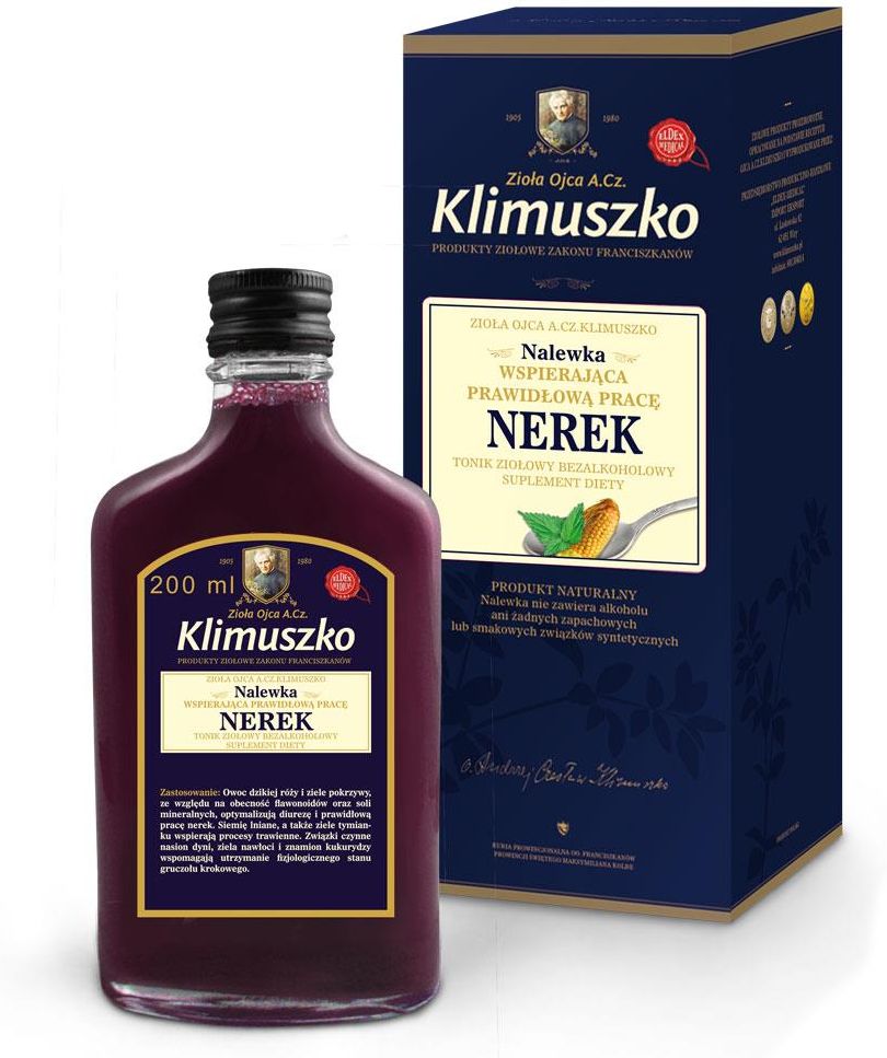 Eldex Medical Nalewka O.Klimuszko Wspierająca Prawidłową Pracę Nerek ...
