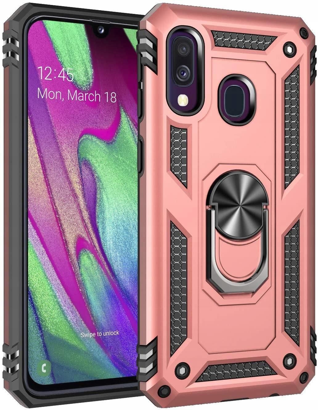 Itel Etui Pancerne Ring Case Do Samsung A40 Szkło - Etui na telefon ...