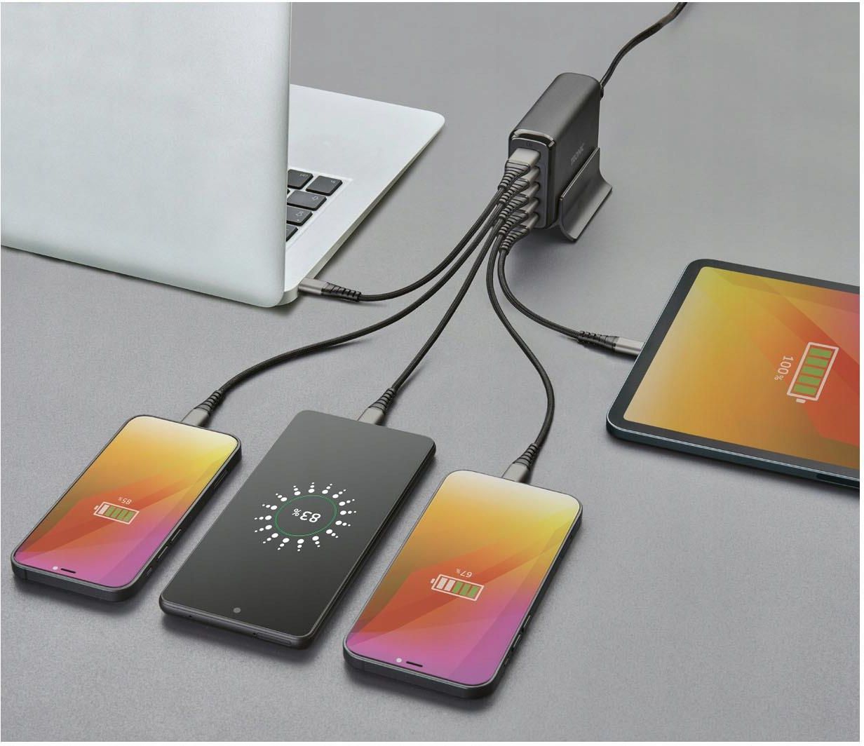 Ładowarka do telefonu Tronic Stacja Ładująca Szybka Usb X5 Quick Charge ...