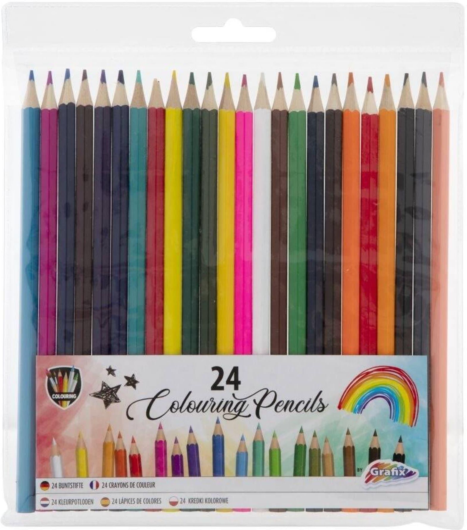 Grafix Zestaw 24 Kredek Ołówkowych W Opakowaniu - Ceny i opinie - Ceneo.pl