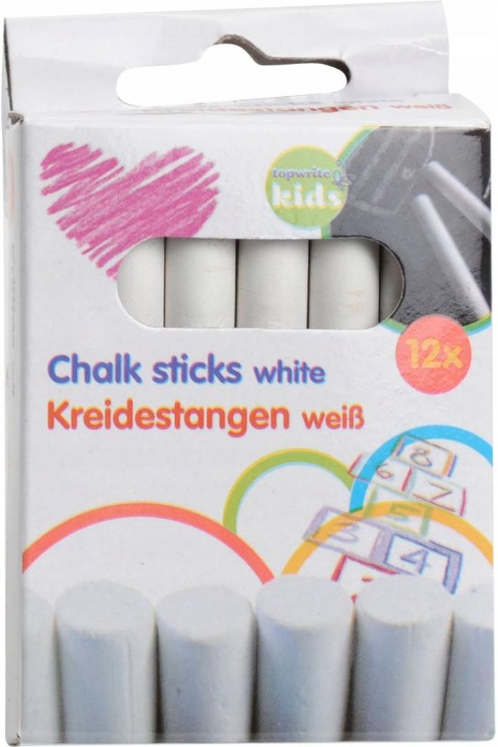 Kreda Szkolna Biała 12Szt. - Ceny i opinie - Ceneo.pl