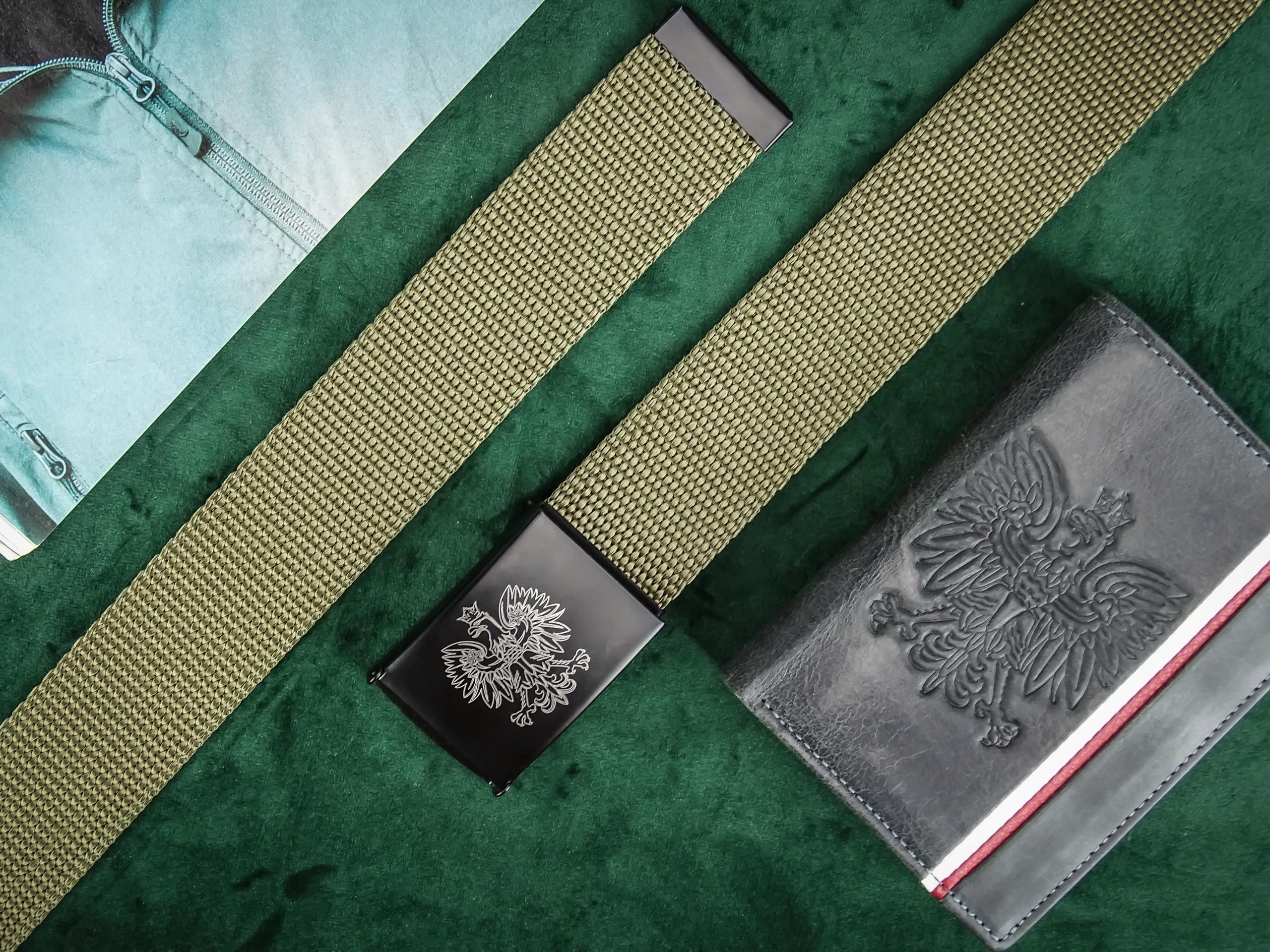 Pasek Parciany Patriotyczny Orzeł Polski Męski - Ceny i opinie - Ceneo.pl