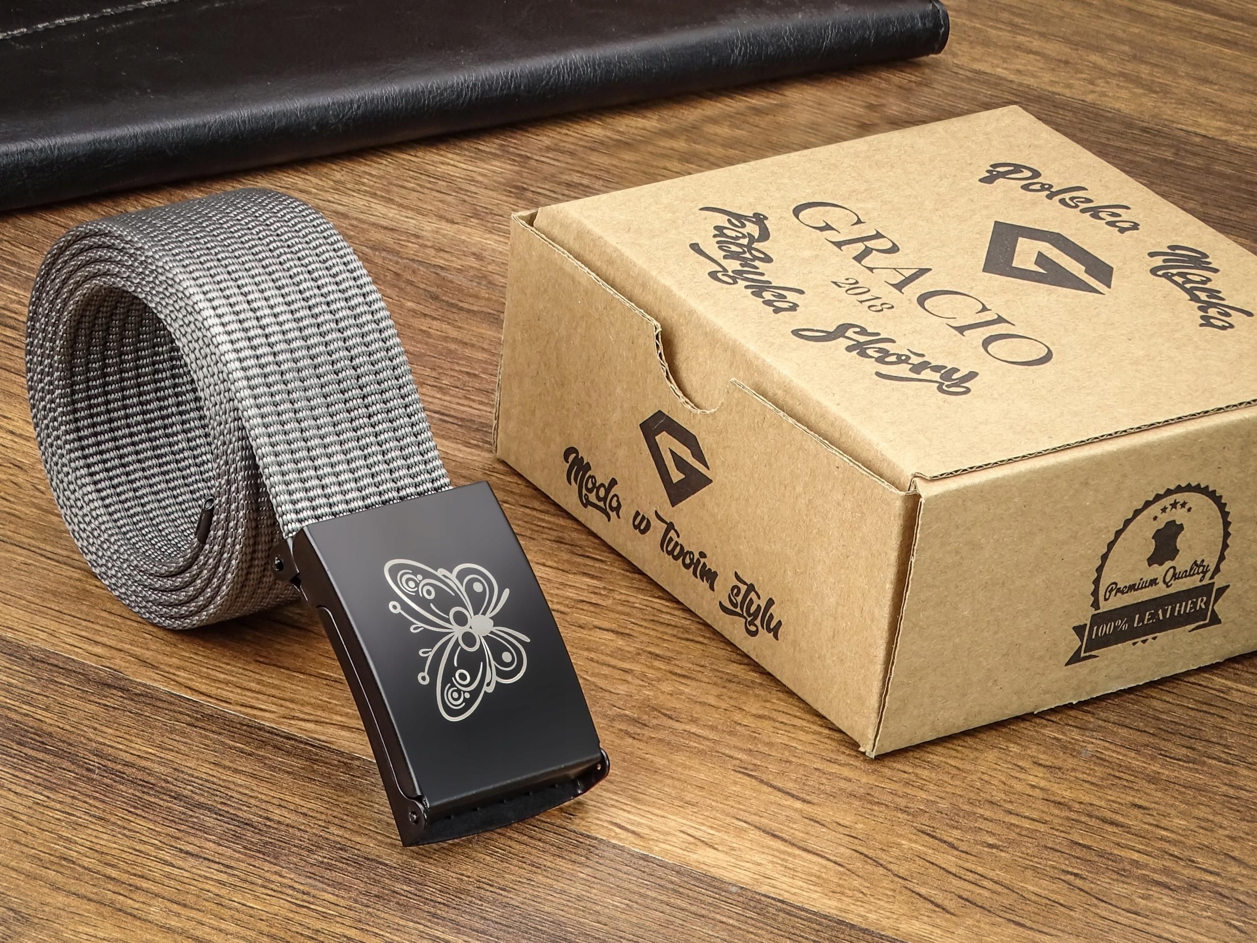 Motylek klamra damski Pasek Polski Gracio parciany - Ceny i opinie ...