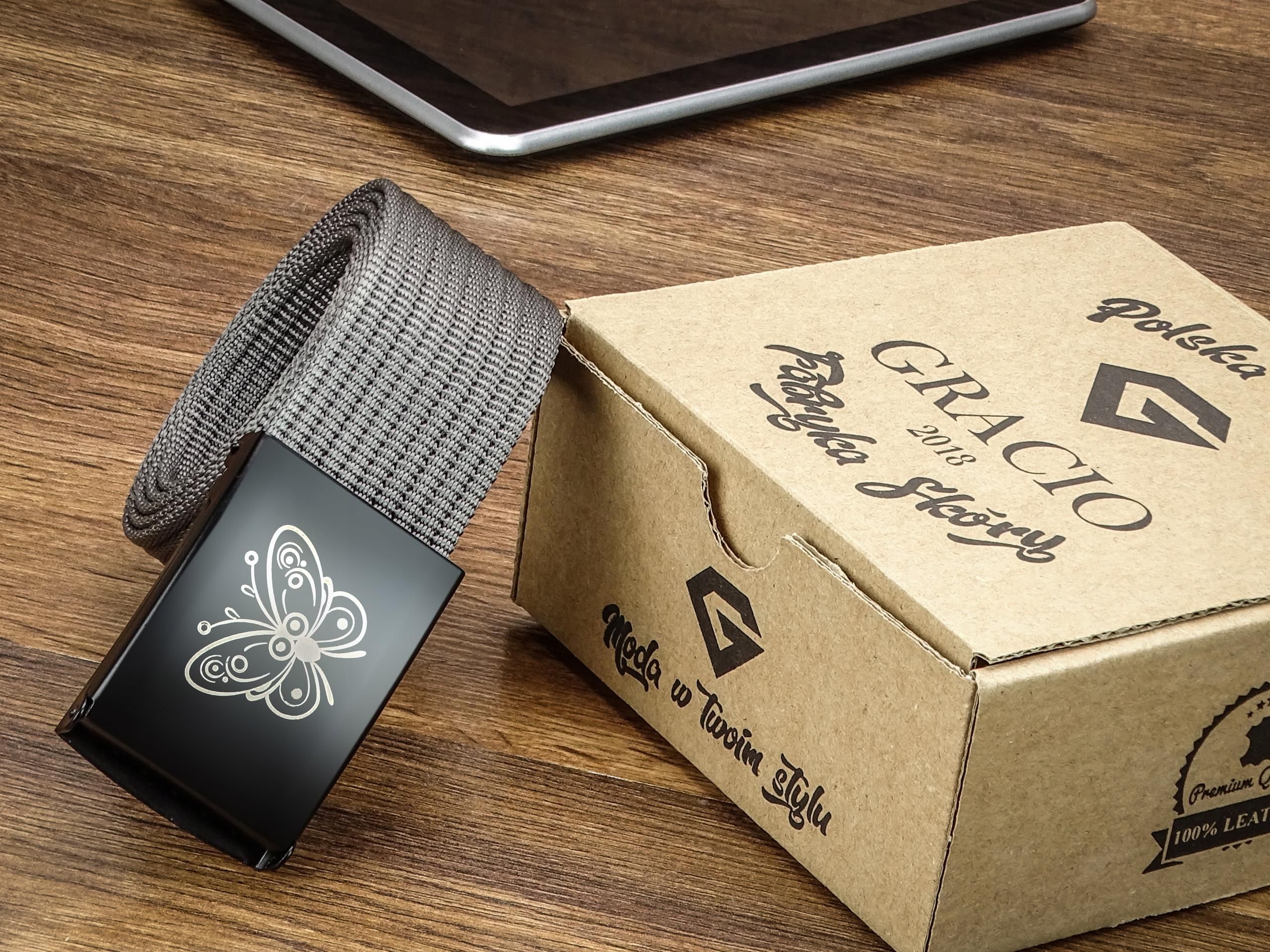 Motylek klamra damski Pasek Polski Gracio parciany - Ceny i opinie ...