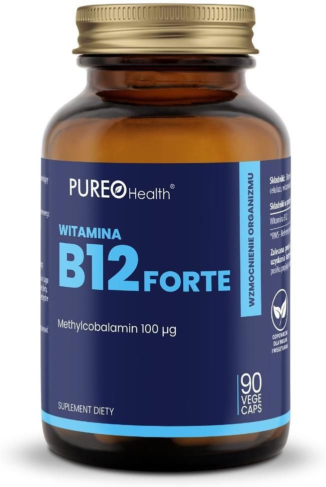 Pureo Health Witamina B12 Forte 90Kaps. - Opinie i ceny na Ceneo.pl