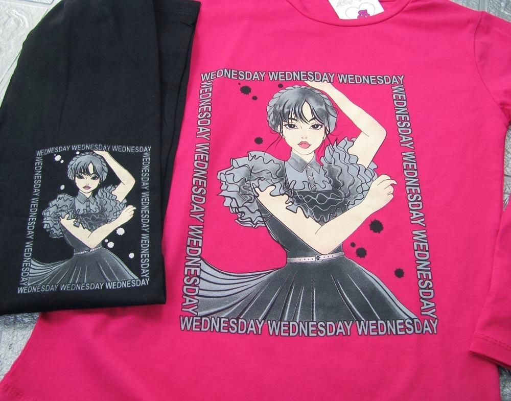 11-12lat Komplet bluzka legginsy Wednesday Adams - Ceny i opinie - Ceneo.pl