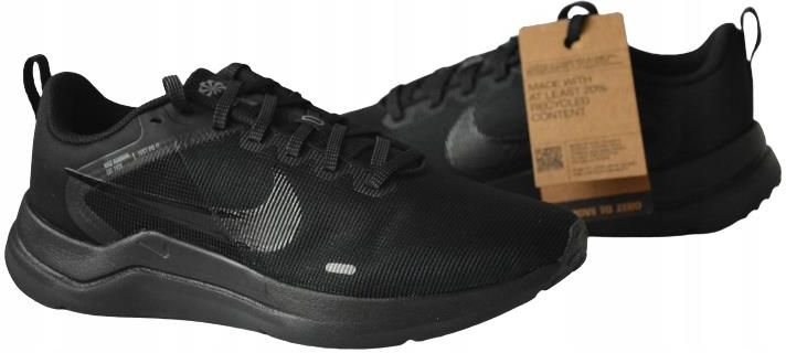 Buty Nike Downshifter 12 DD9293 002 Całe Czarne 41 - Ceny i opinie ...