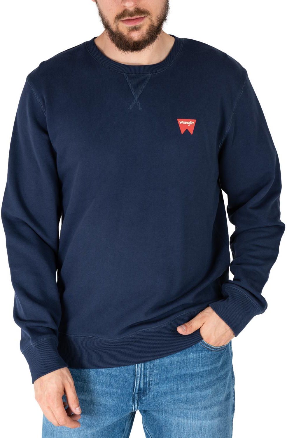 Bluza Wrangler Sign Off Crew W661HA114 Navy XL - Ceny i opinie - Ceneo.pl