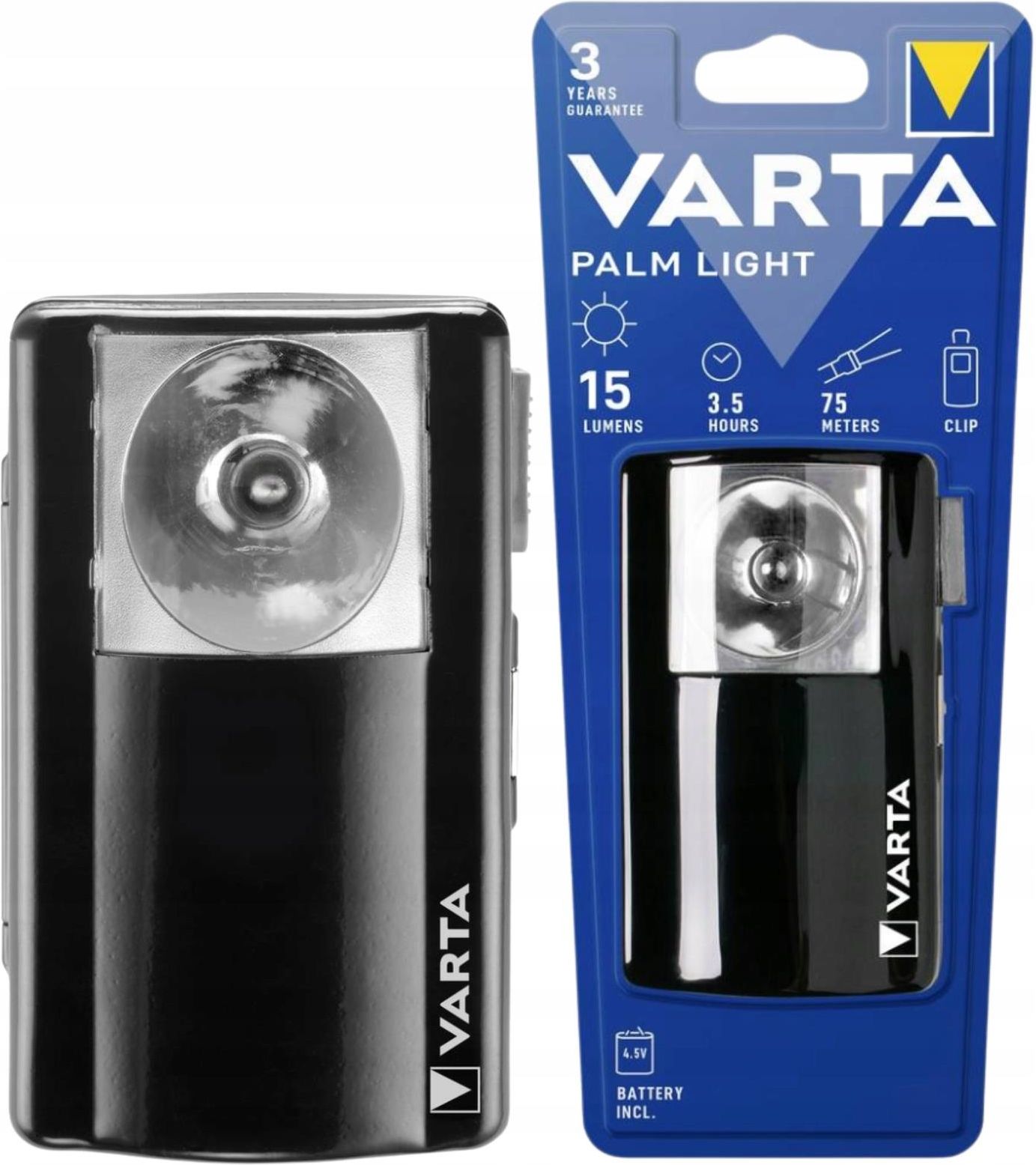 Latarka Varta Palm Light Płaska 3R12 15Lm - Ceny i opinie - Ceneo.pl