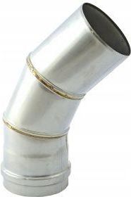 System kominkowy Tch Kolano 45° Jednościenne Fi80 SPSJ1007 - Opinie i ceny na Ceneo.pl