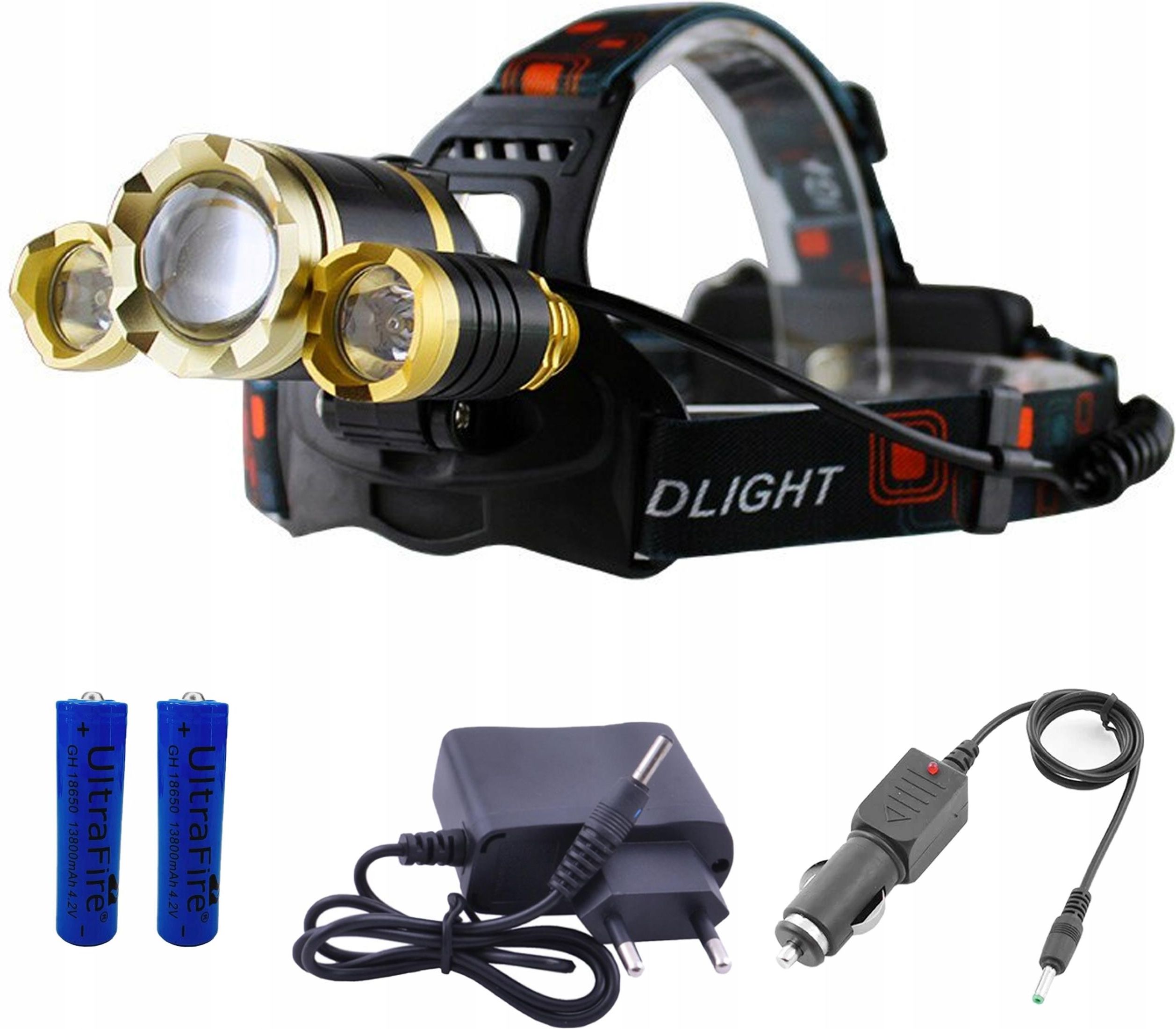 Latarka Halogen Lc5 Czołowa 3 X Led T6 Cree - Ceny i opinie - Ceneo.pl