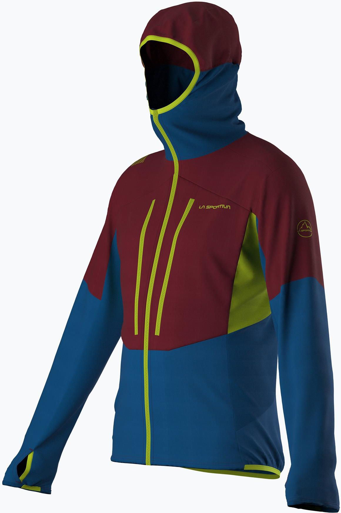 La Sportiva Kurtka Softshell Męska Session Tech Hoody Electric Blue Sangria - Ceny i opinie ...