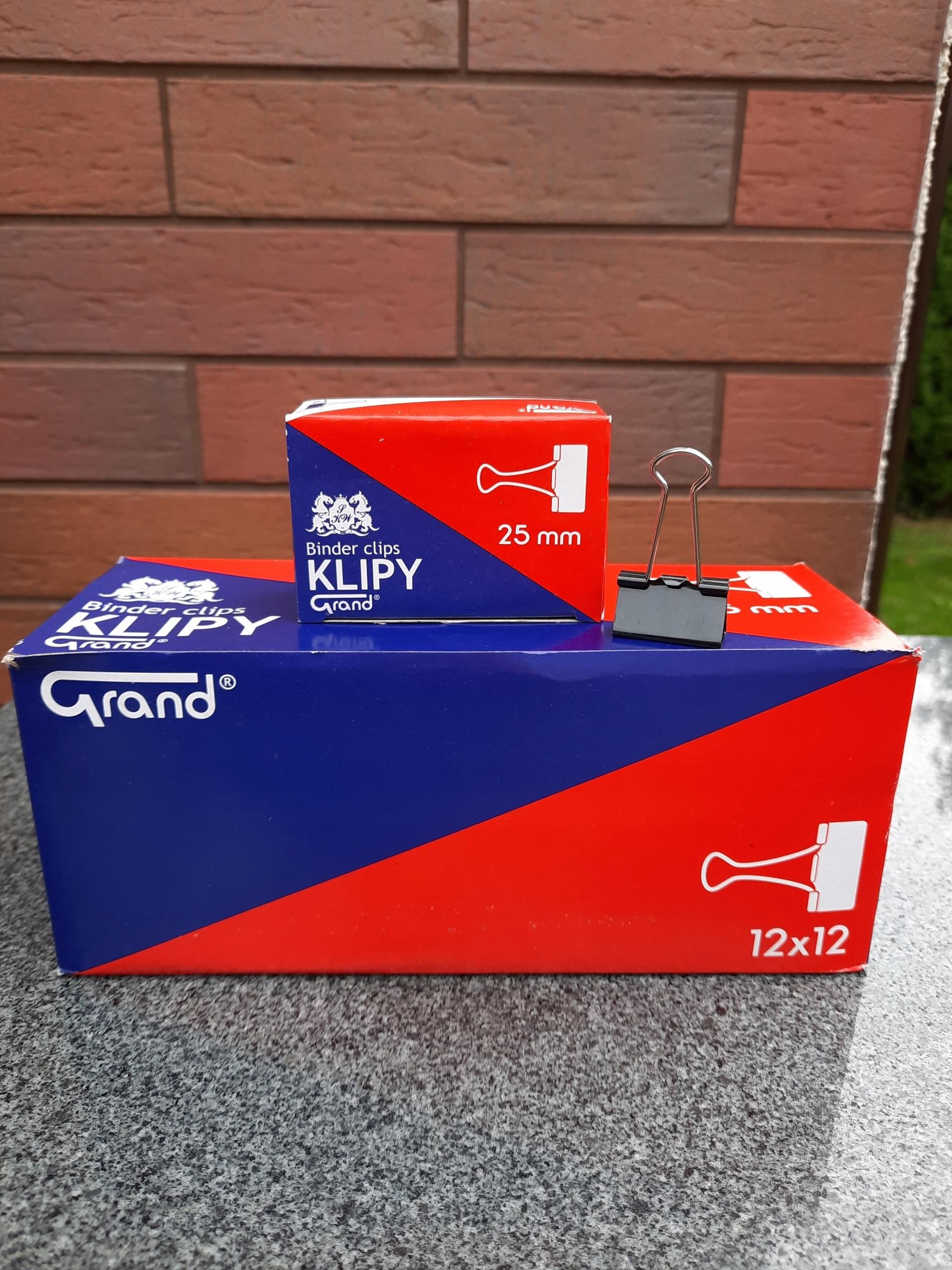 Grand Spinacz Klips Klipy 25mm Klipsy 12X12 Sztuk - Ceny i opinie ...