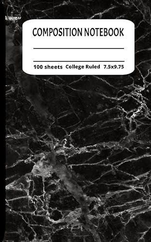 Composition Notebook: College Ruled Lined Paper Composition Notebook ...