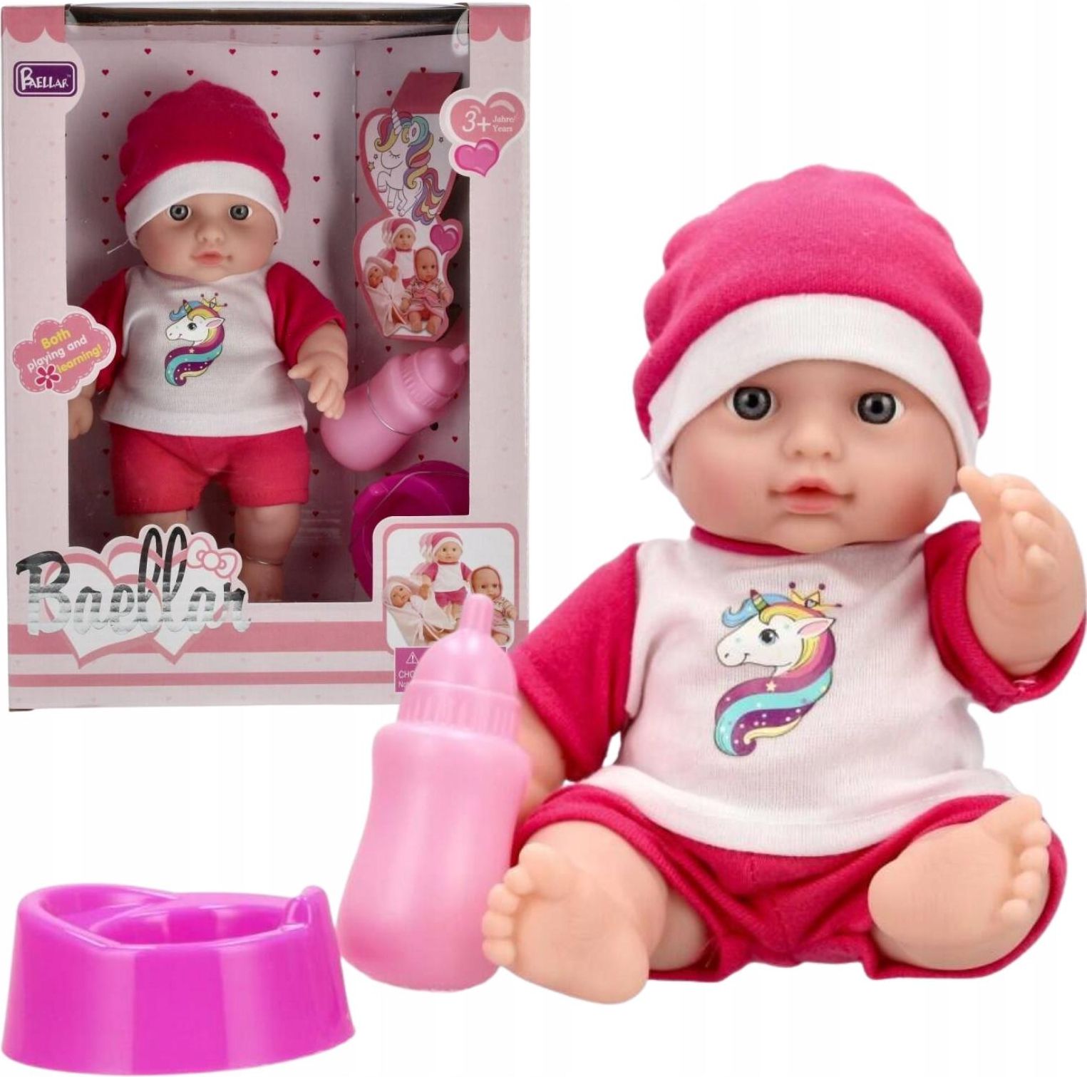 Lalka Mega Creative Lalka Bobasek Z Akcesoriami Butelka Nocniczek ...