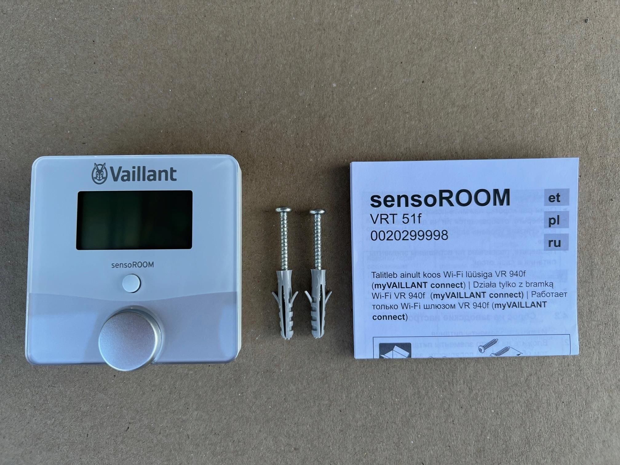 Vaillant Regulator Pokojowy sensoROOM VRT51F - Opinie i ceny na Ceneo.pl