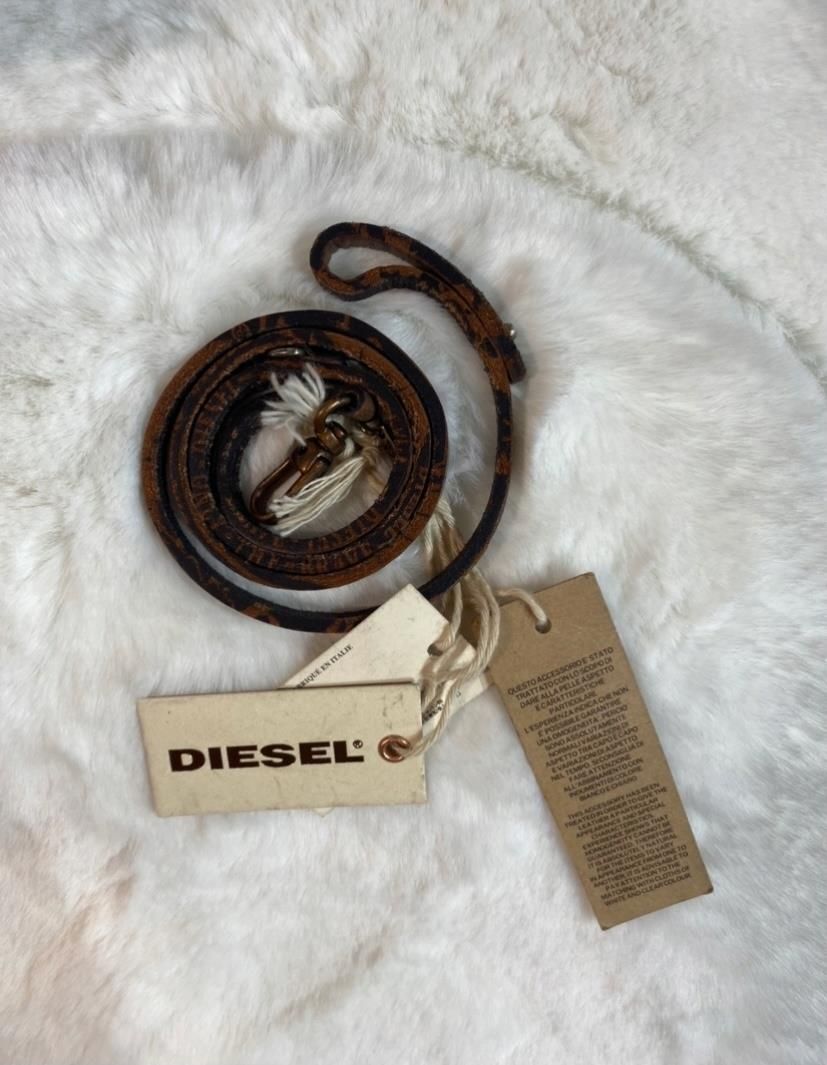 Pasek brązowy damski Diesel Anapoli Bracciale - Ceny i opinie - Ceneo.pl