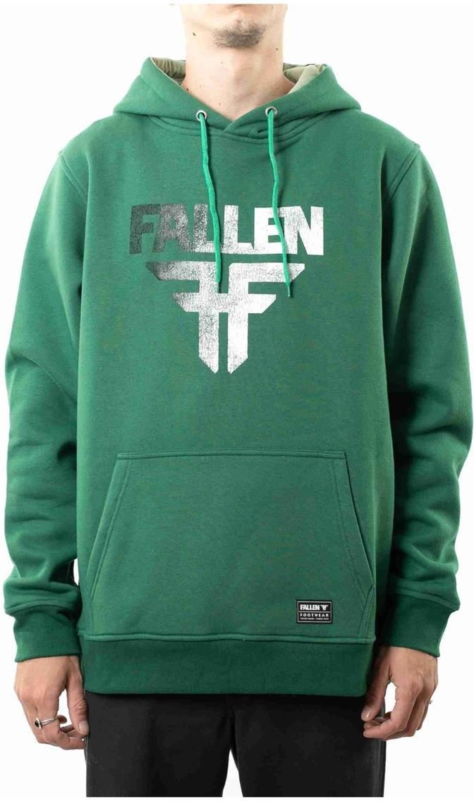 Bluza FALLEN - Insignia Hoodie Emerald Green/Gradient (EMERALD GREEN ...