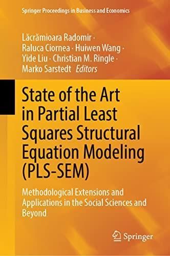 State of the Art in Partial Least Squares Structural Equation Modeling ...