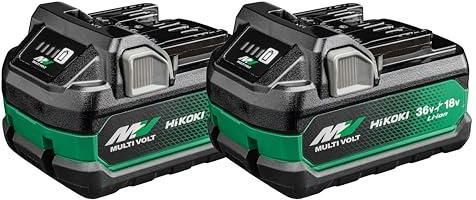 HiKOKI (dawniej Hitachi) BSL36A18X x 2 - Multi Volt 18-36V/5.0-2.5Ah Akumulatory Multi Volt od ...