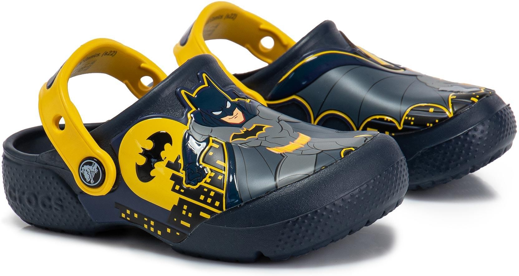 Klapki dziecięce Crocs Batman Patch Clog 207470-410 - Ceny i opinie ...